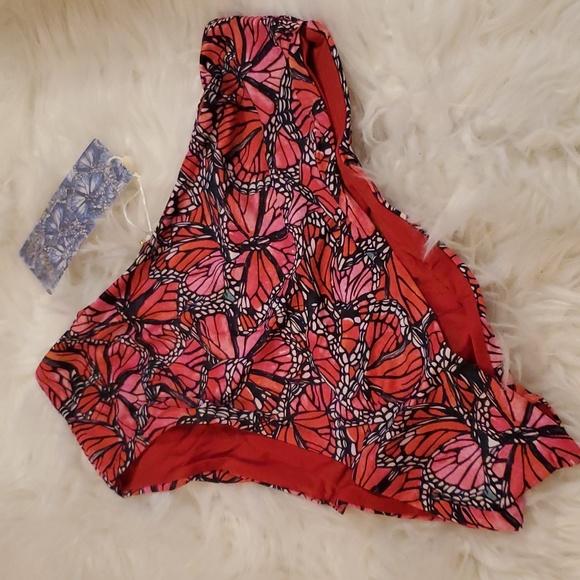 Toluca | Swim | Toluca Swim Gia Maxi Bottoms Papillon Pink Butterfly ...